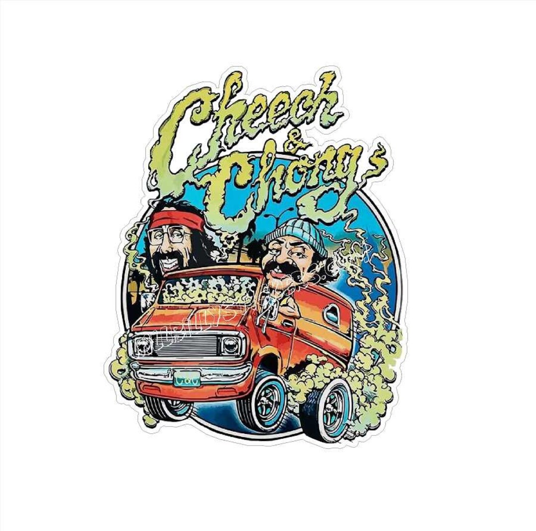 Vintage Cheech & Chong - Vintage 70s Van Sticker. 4"x 5" Tall -awesome ...