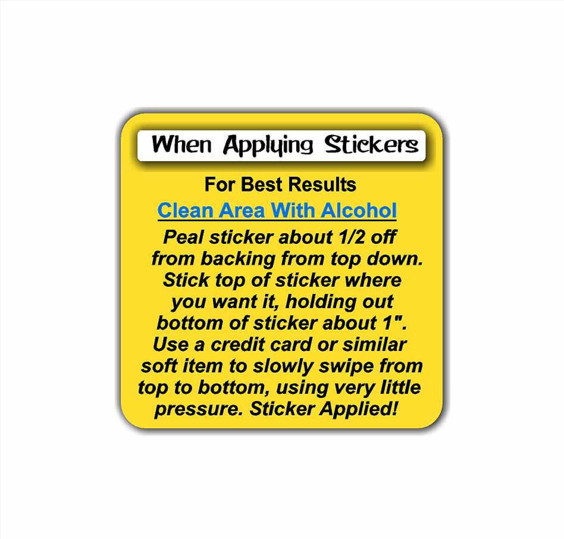 Tool Rules Sticker - 5" Tall - Great for a Gift. Great Colors ~ UV ...
