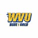 New WVU Blue & Gold Sticker 5 wide / 2 Sticker Set. UV / Water Proof 4 ...