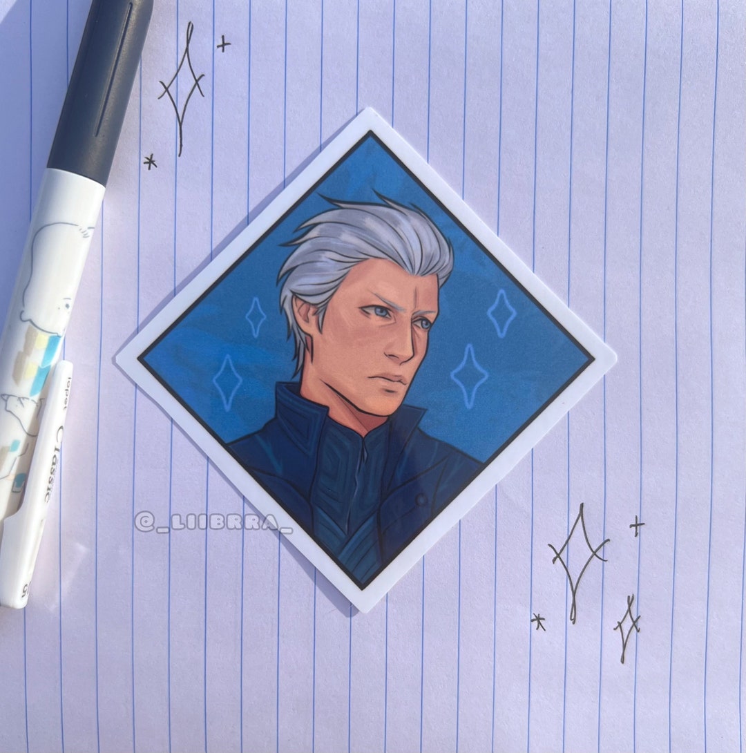Devil May Cry Vergil Sticker - Etsy