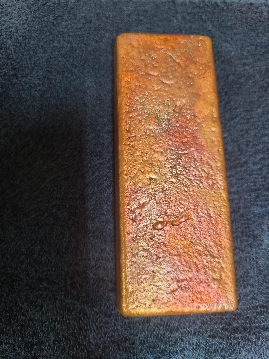 Copper Heat Treated Ingot 2.4lbs - Etsy