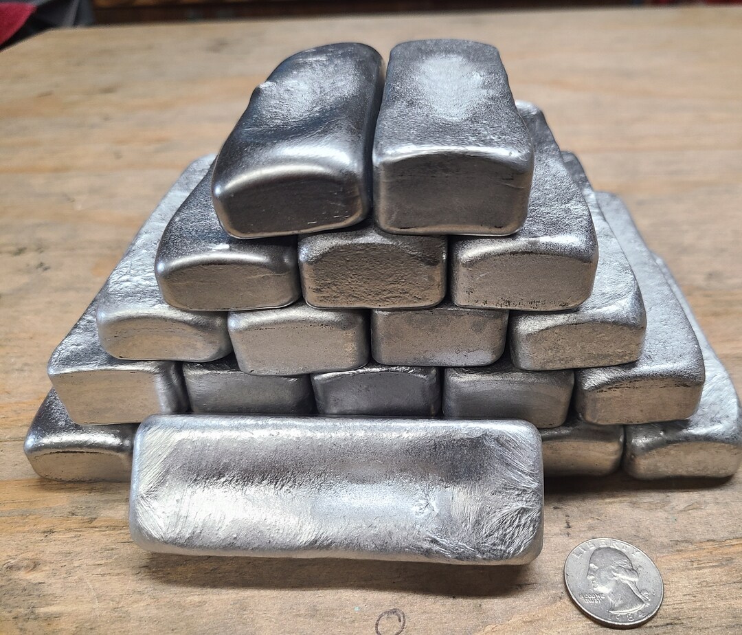 Small Aluminum Ingots- Great for Casting - Etsy