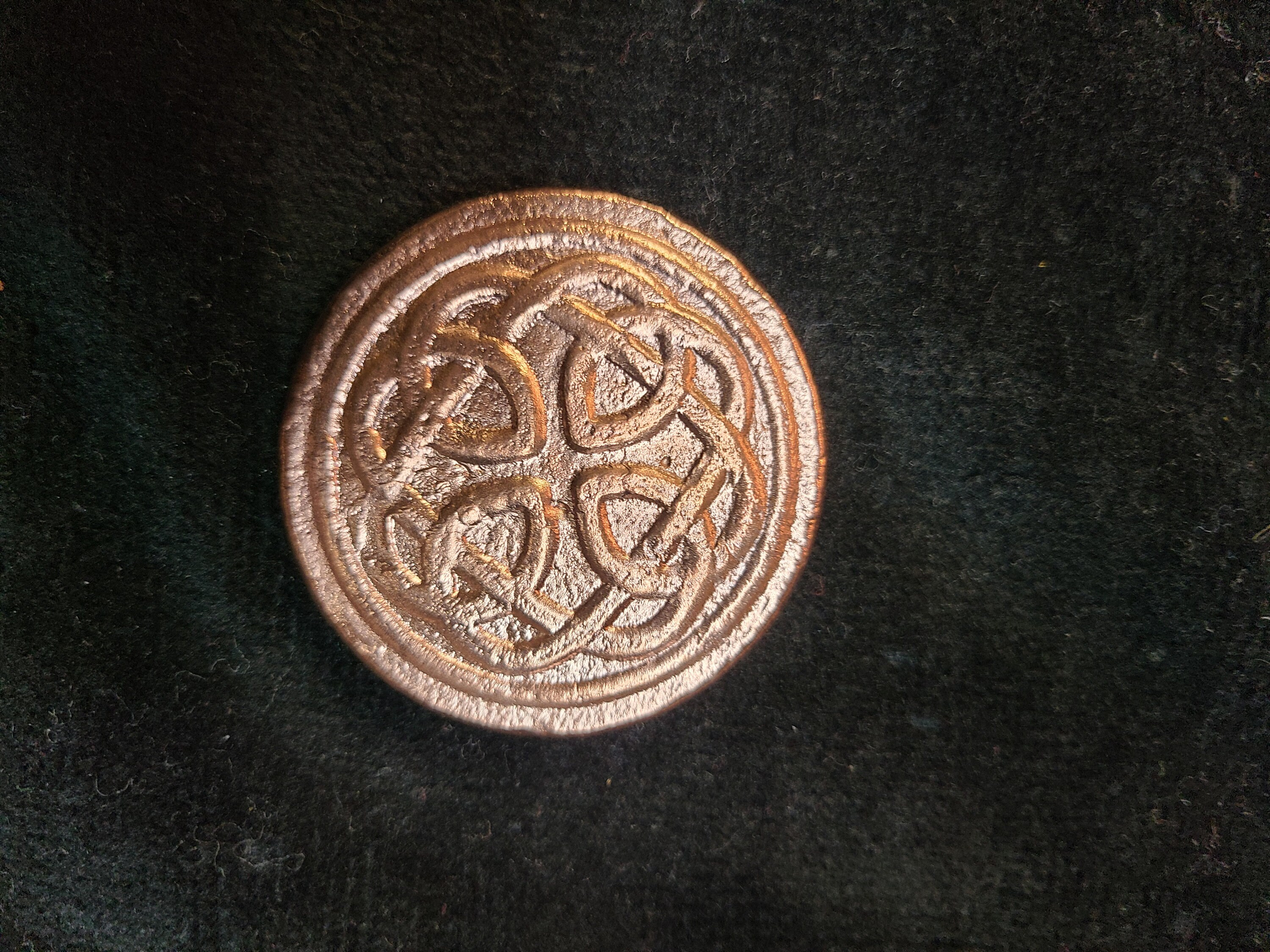 Celtic Knot Hand Made Coin - Etsy