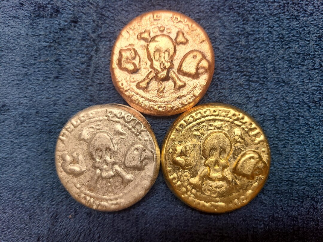 Monkey Island Coins-hand Cast - Etsy