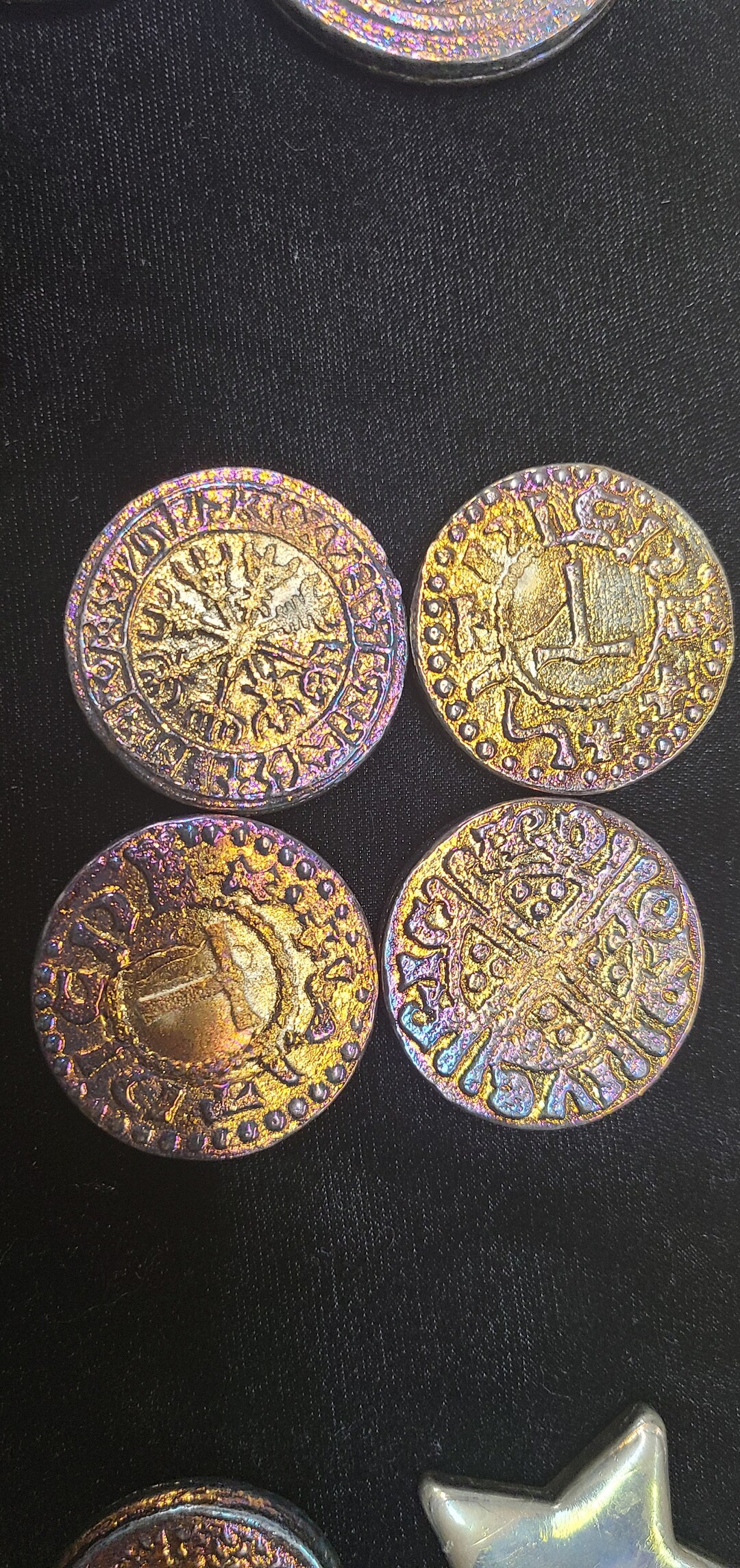 Bismuth Coins-hand Cast - Etsy
