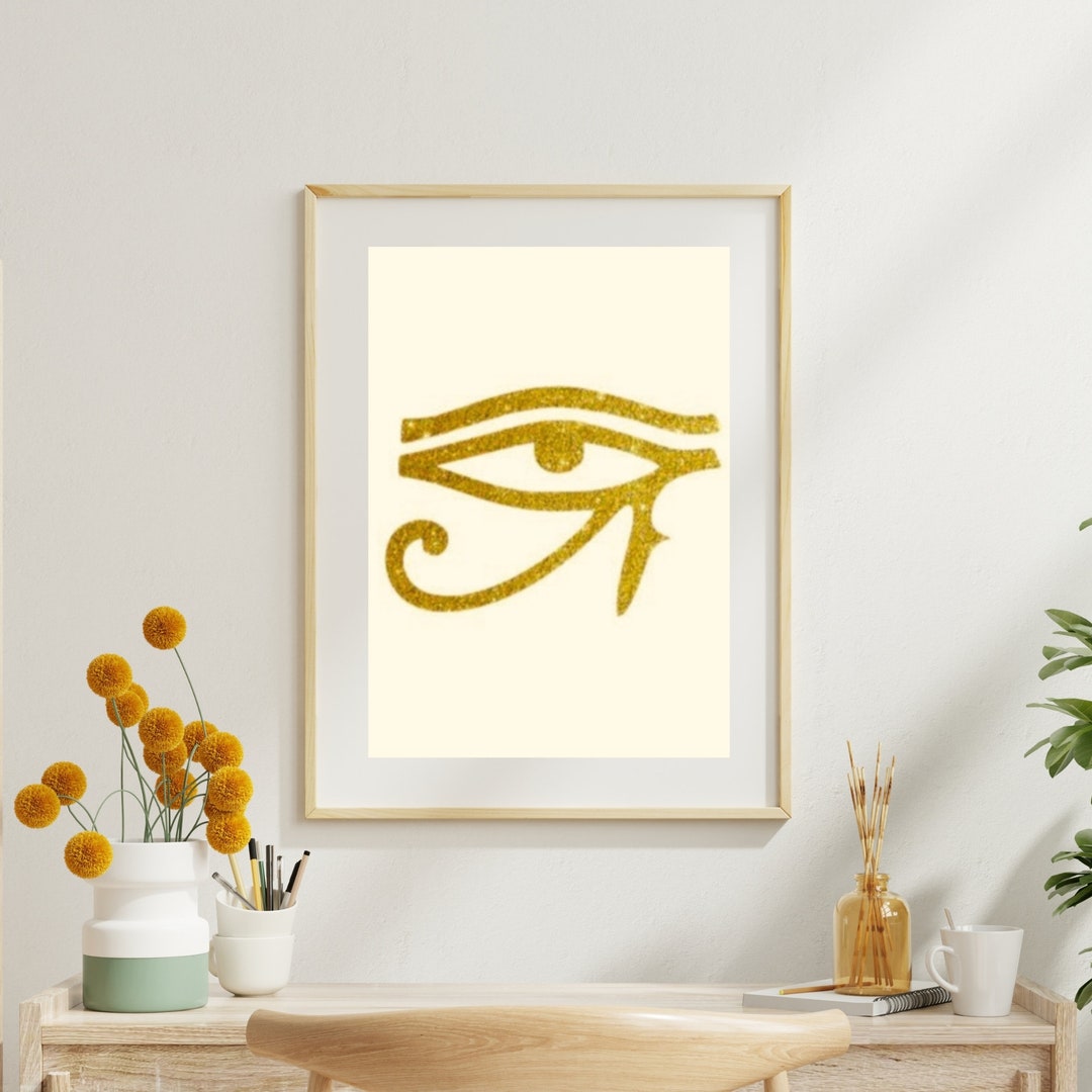 Eye of Ra Printable Poster, Digital Download, Minimalist Home Design ...