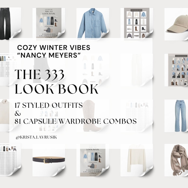 Cozy Winter- Nancy Meyers | 333 Lookbook | Gen Z Fashion | Thrift ...