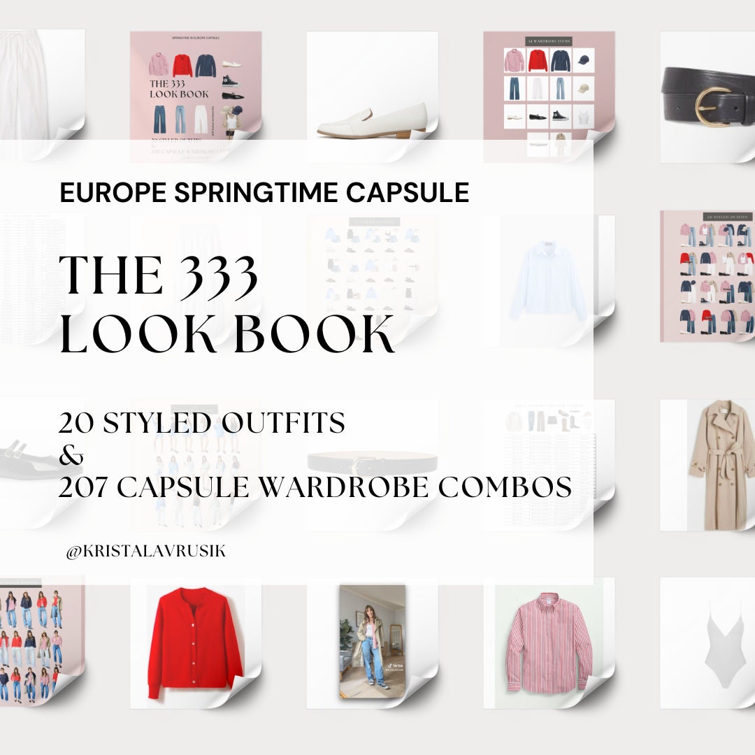 Springtime in Europe | 333 Lookbook | Gen Z Fashion | Thrift ...