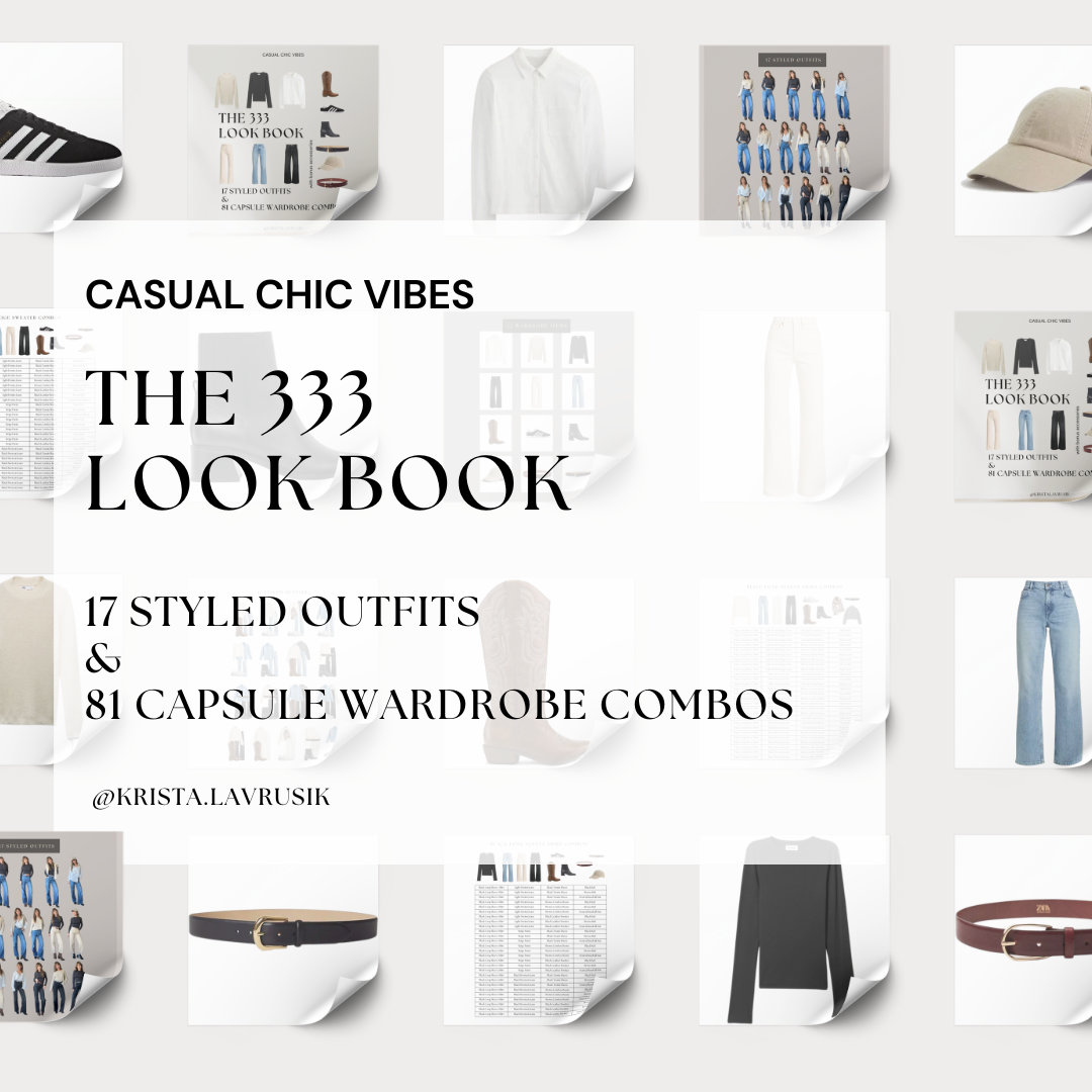 Casual Chic | 333 Lookbook | Gen Z Fashion | Thrift | Minimalist ...