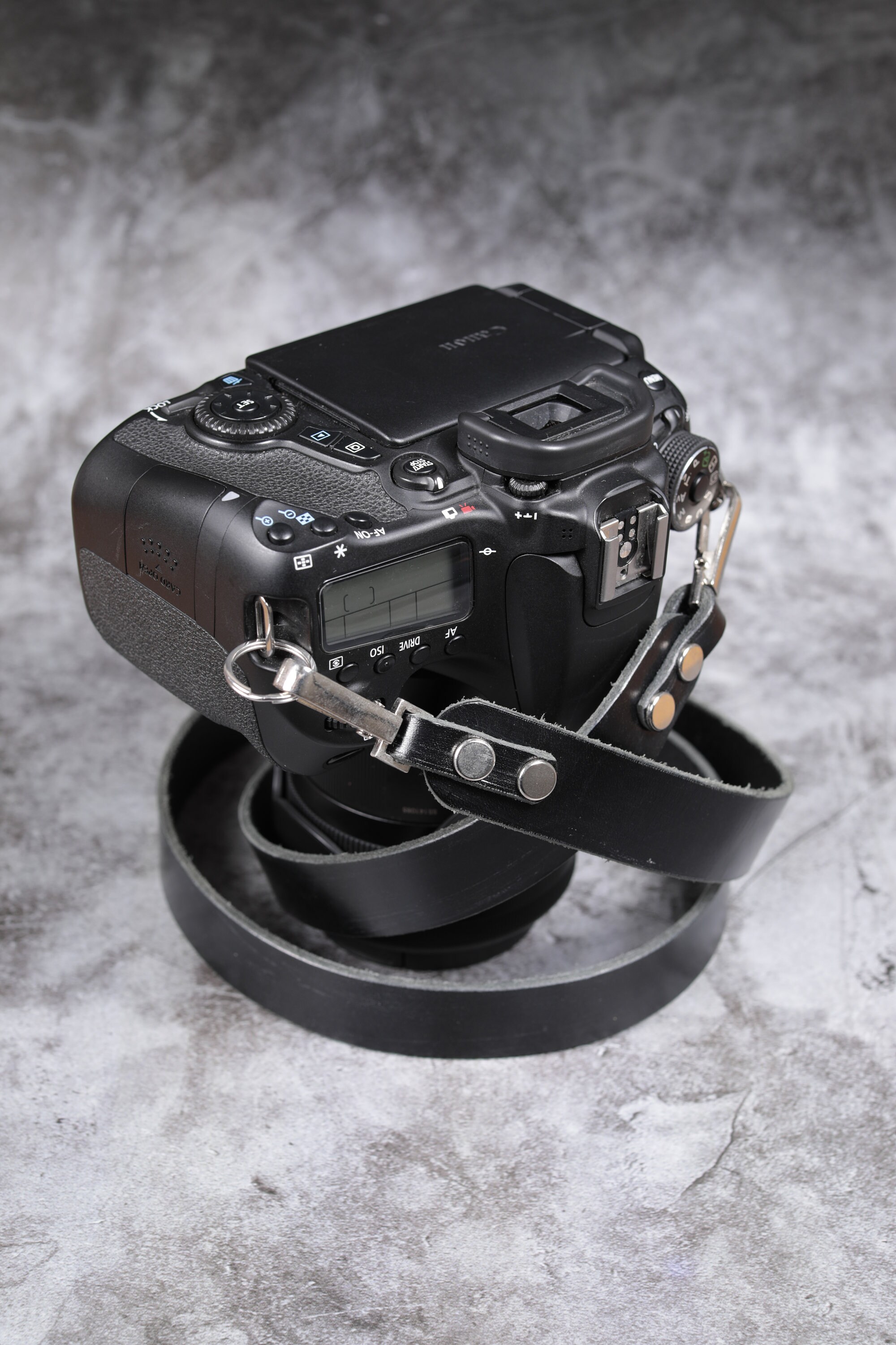 Genuine Leather Camera Strap Neck Shoulder Handmade 118cm Snap-on Quick ...