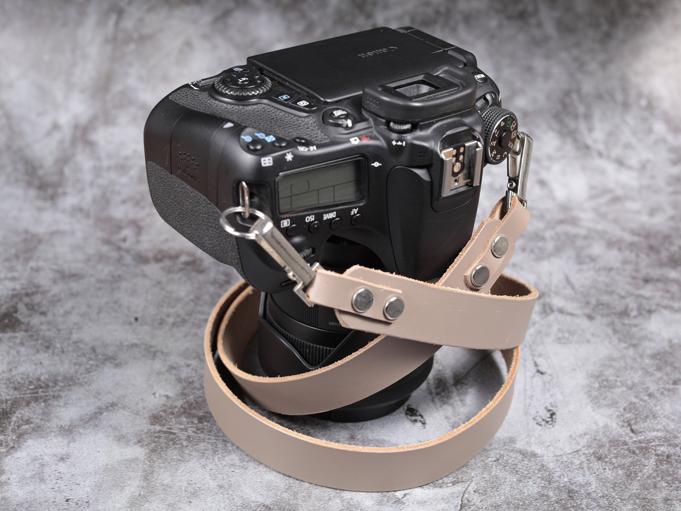 Genuine Leather Camera Strap Neck Shoulder Handmade 118cm Snap-on Quick ...