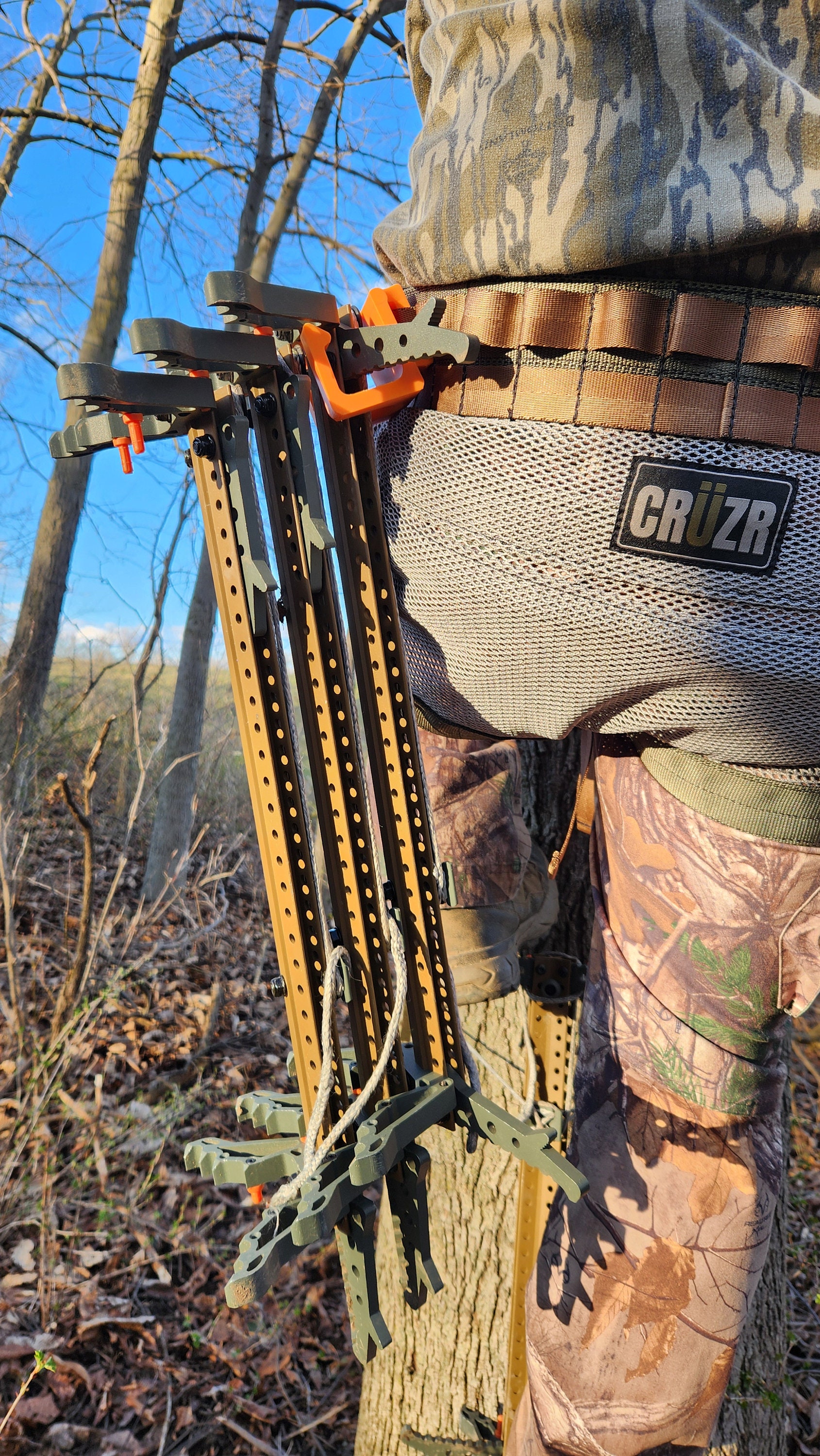 Saddle Hunting Climbing Stick Carrier - Etsy