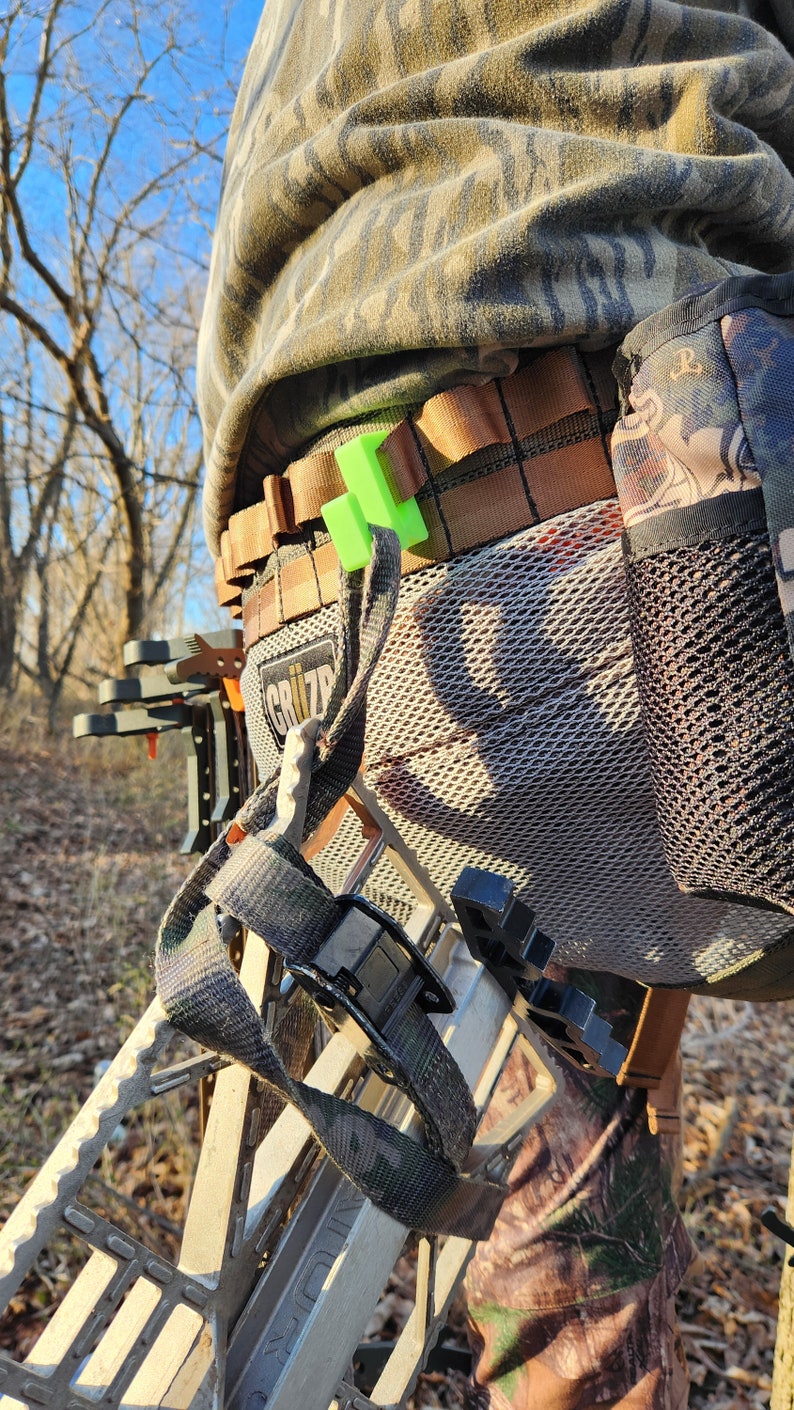 Tree Saddle Hunting Molle Hooks. Pack of 4 - Etsy