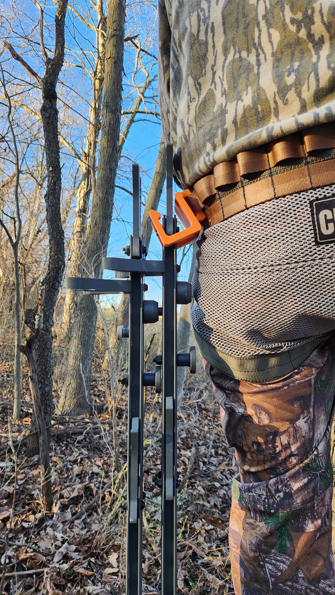 Saddle Hunting Climbing Stick/platform Molle Loop Hook, Hawk Helium ...