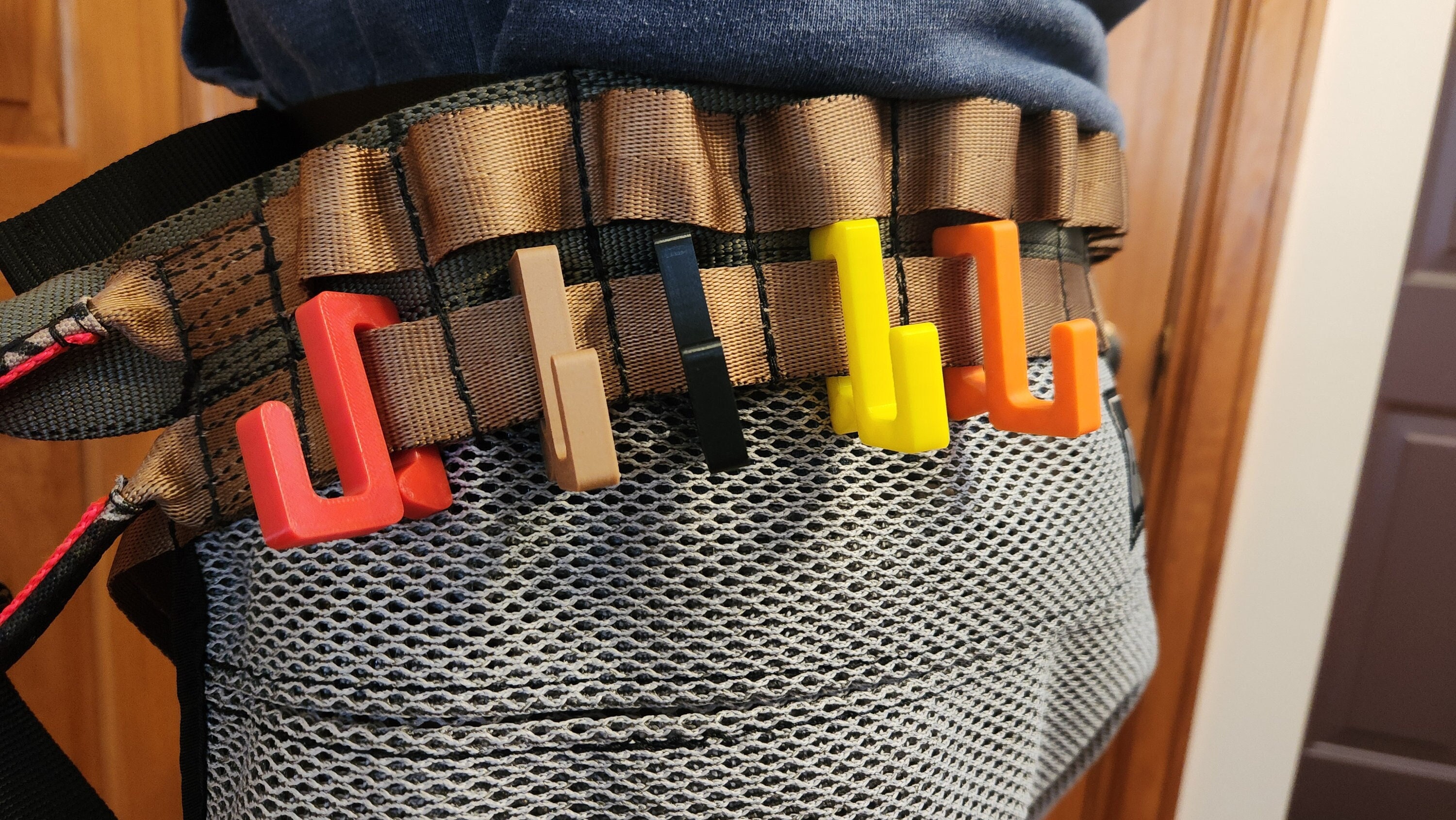 Tree Saddle Hunting Molle Hooks. Pack of 4 - Etsy