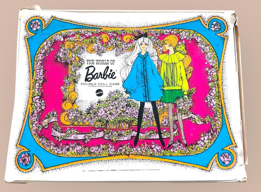 1968 Vintage World of Barbie Double Doll Case for Barbie and Her ...