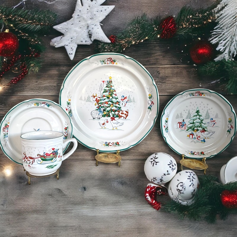 Christmas Dinnerware - Etsy