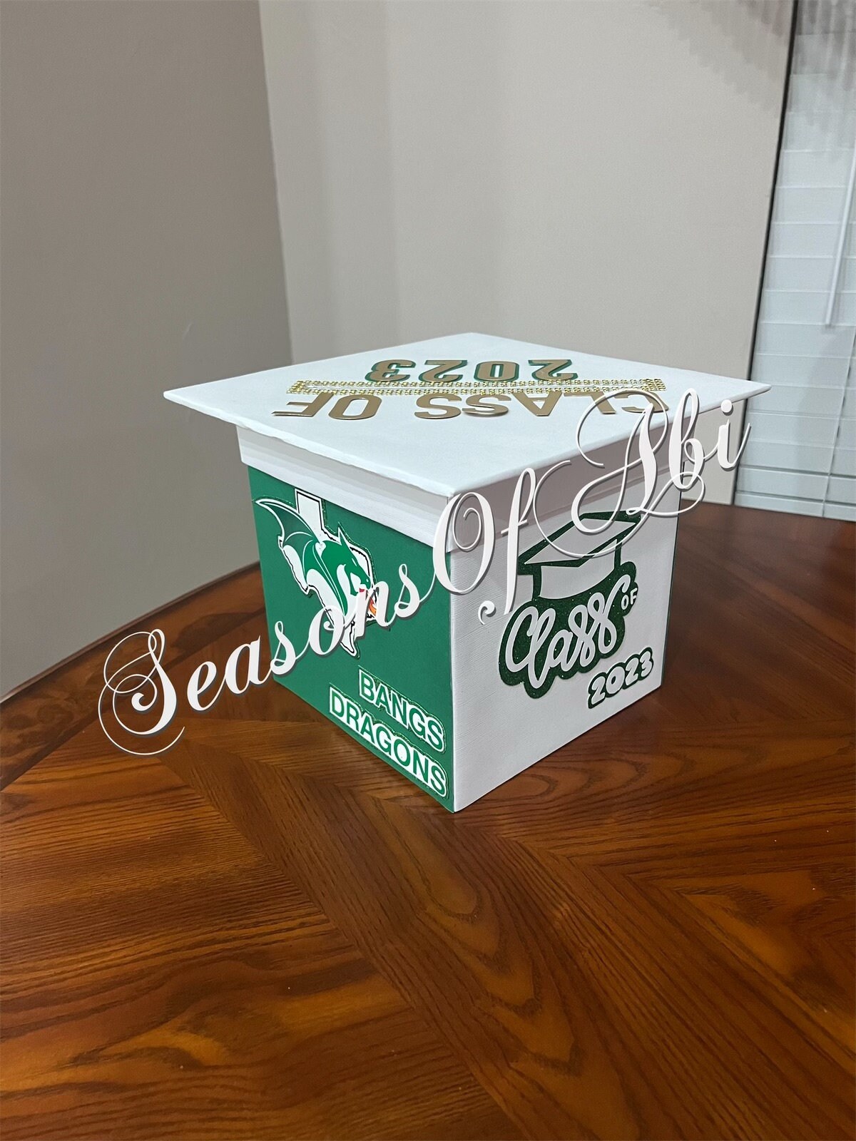 Graduation Card Box/ Large Graduation Party Card Box/ Personalized Card ...