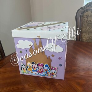 Baby Wonderland Card Box/party Gift and Card Holder/babyland Themed ...