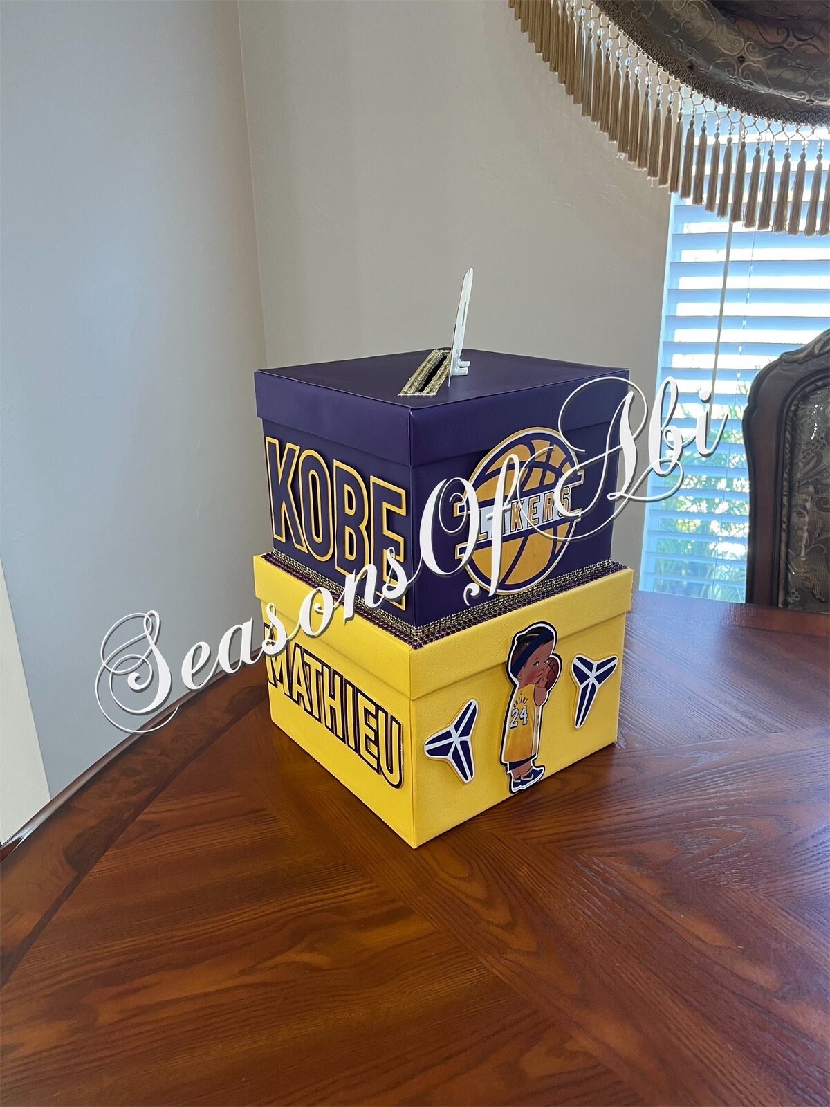 Two Tier Card Box/ Graduation Card Box/ Large Graduation Party - Etsy