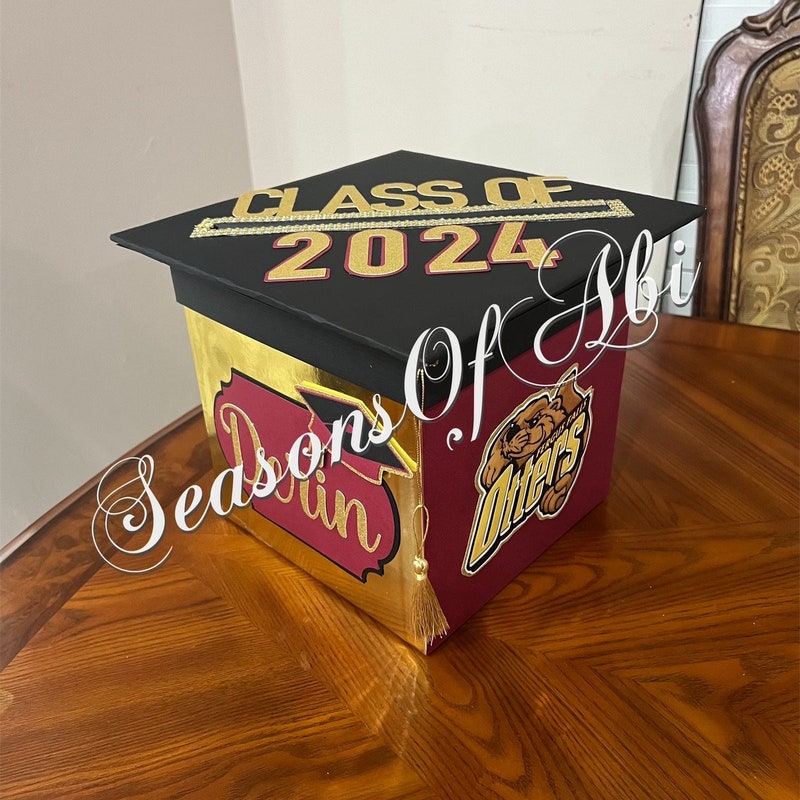 Graduation Card Box - Etsy