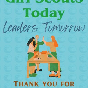 Printable Girl Scout Cookie Booth Posters Digital Download 2 Sizes - Etsy