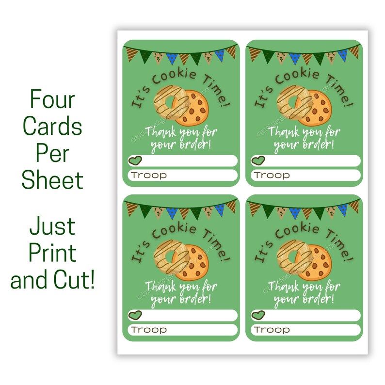 Printable Digital Download Girl Scout Thank You Tags - Etsy