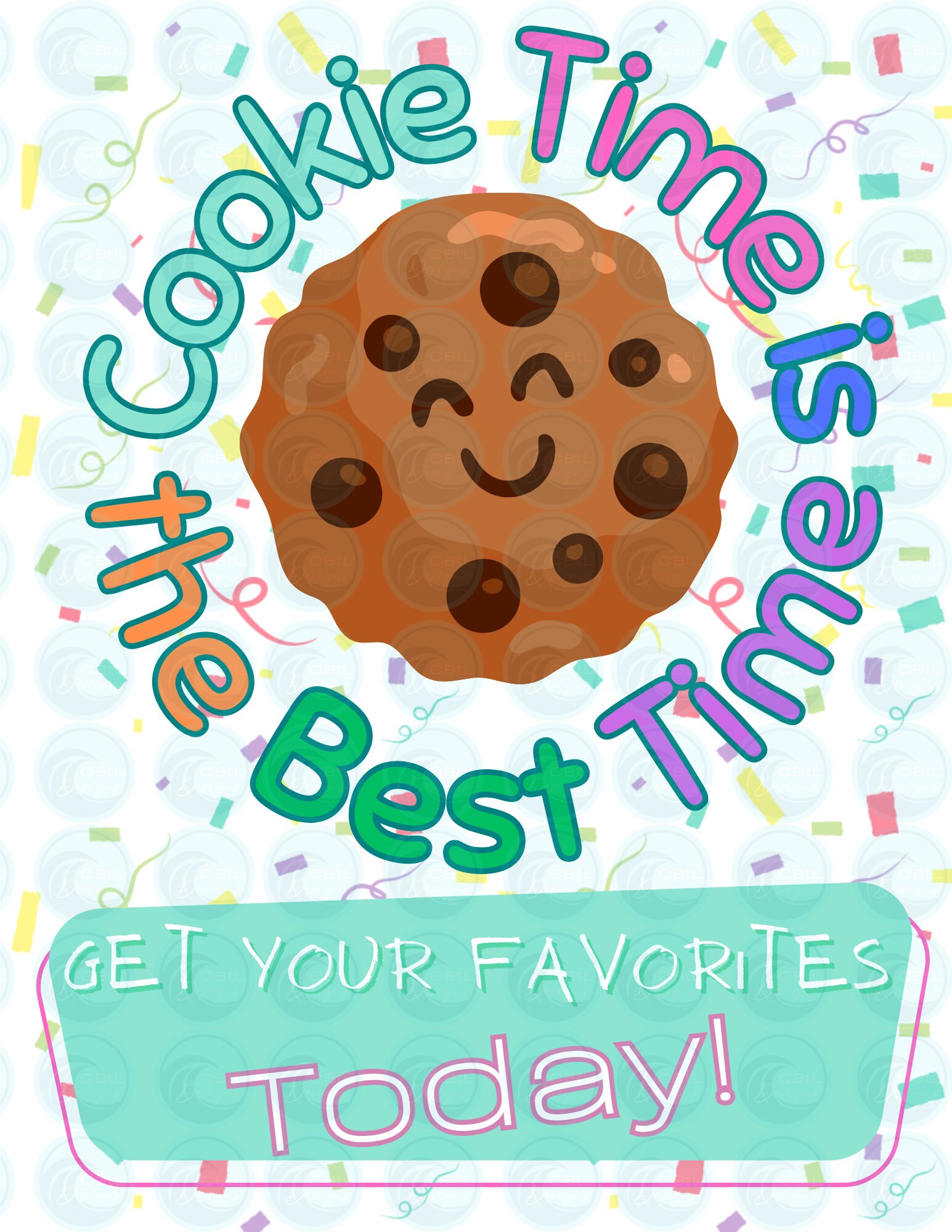 Printable Girl Scout Cookie Booth Posters Digital Download 2 Sizes - Etsy