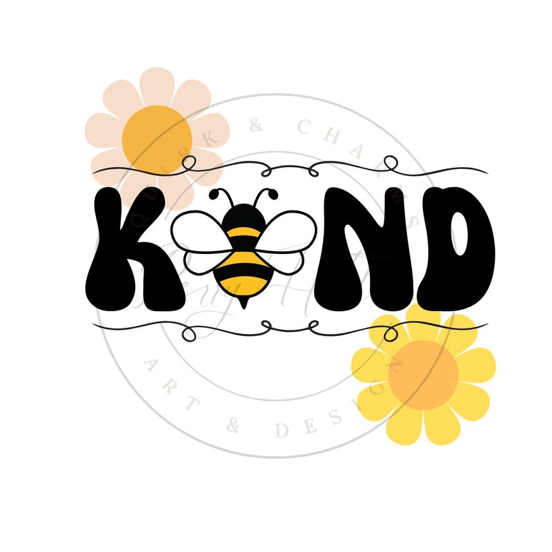 Bee Kind Png - Etsy