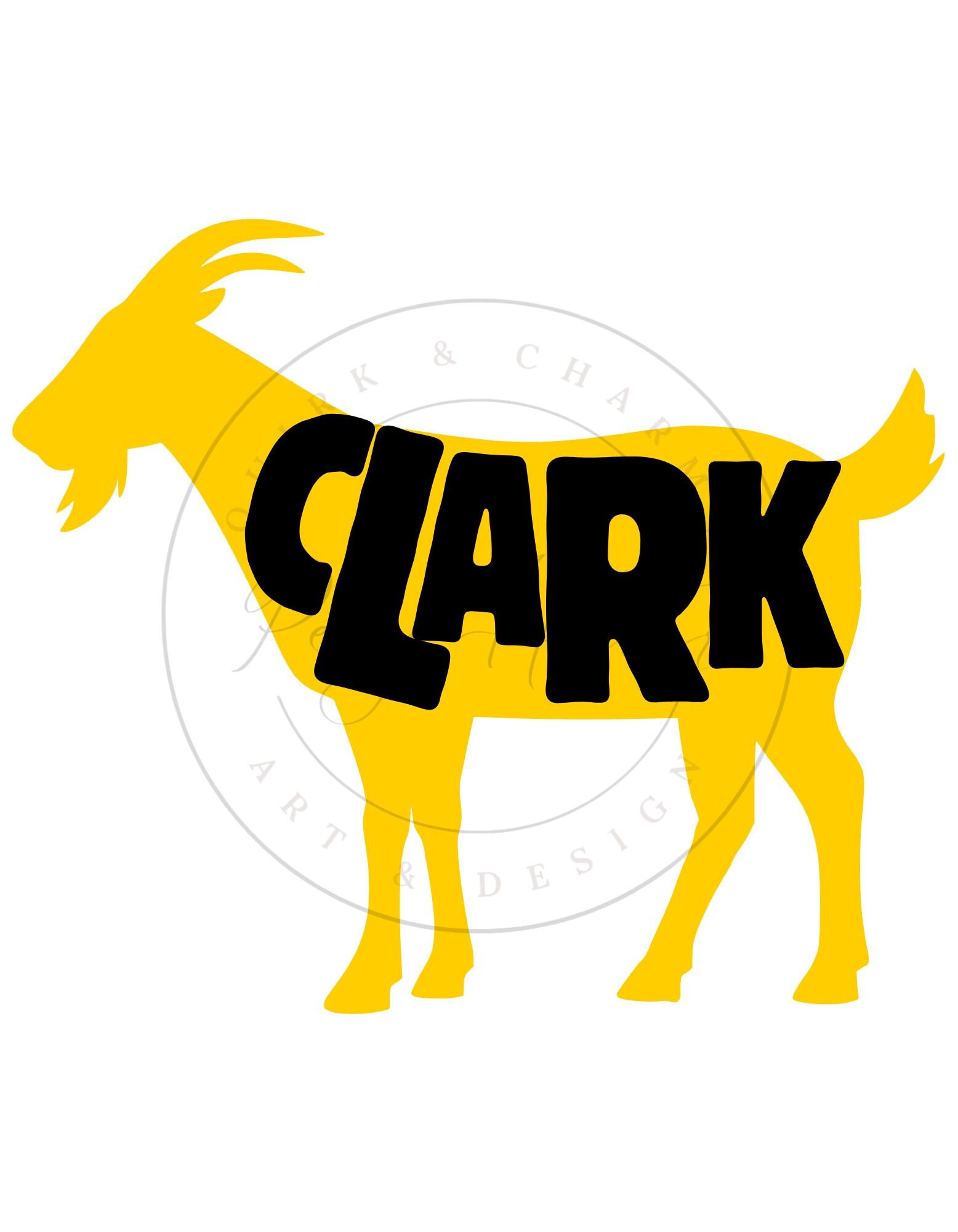 Iowa Women's Basketball Clark GOAT PNG SVG - Digital Download - Iowa ...