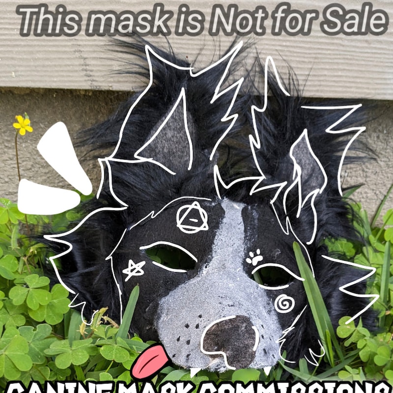 Therian Gear Wolf Mask - Etsy