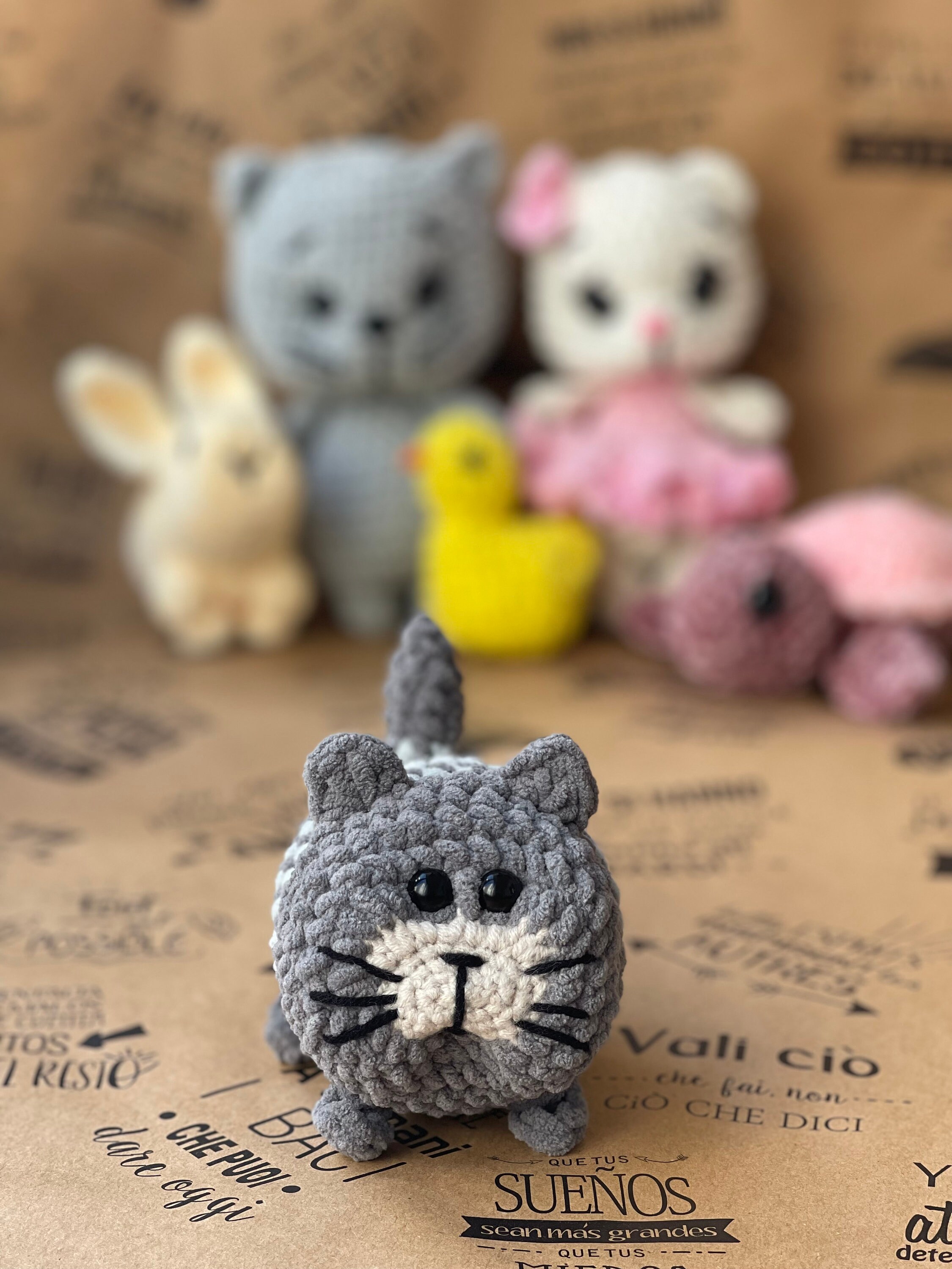 Easy Cat Crochet Pattern: Adorable Kitty With Photo Instructions ...