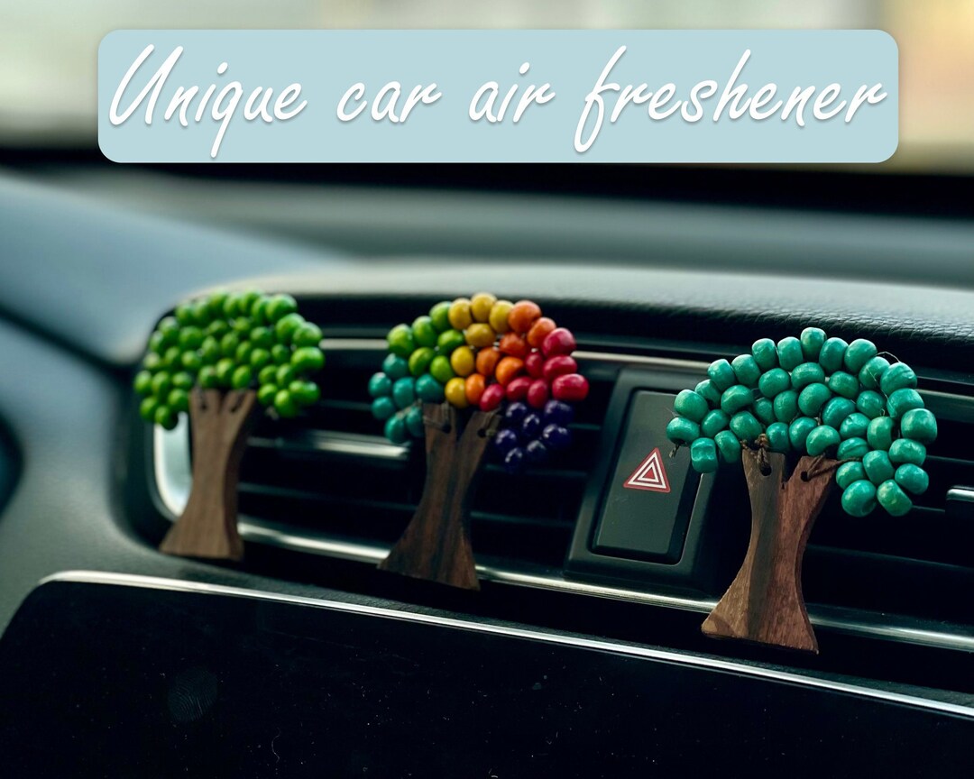 Handcrafted Tree of Life Car Diffuser Made From Wood Unique Car Air ...