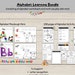 Alphabet Activity Learning Bundle, Preschool ABC Letter Tracing ...