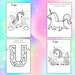 Unicorn Activity Book Printable PDF, Unicorn Coloring Sheets, Kids ...