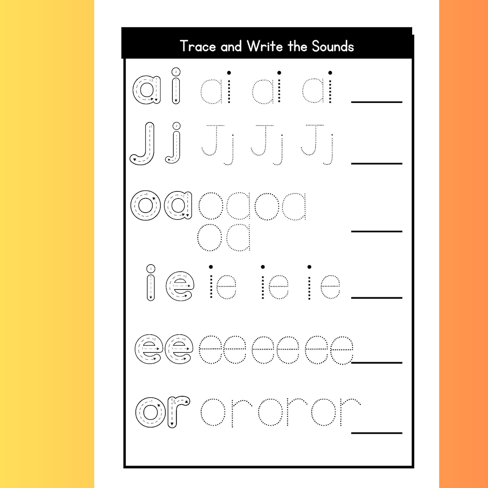 Phonics Group 4 Printable Worksheets, Jolly Phonics Activities for Set ...