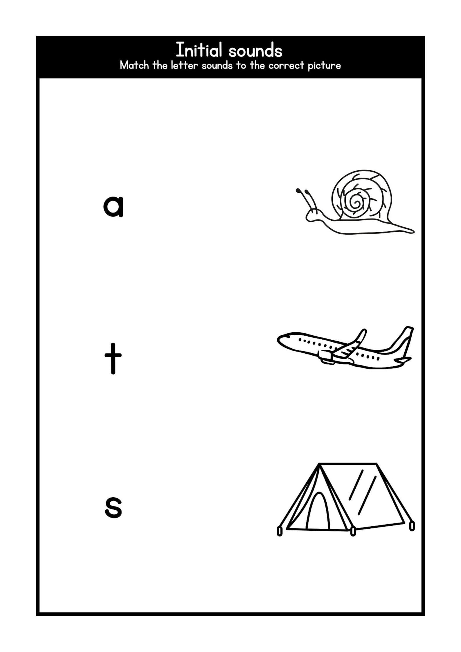 SATPIN Worksheets, Letter Sounds, CVC Words, Printable Group 1 Jolly ...