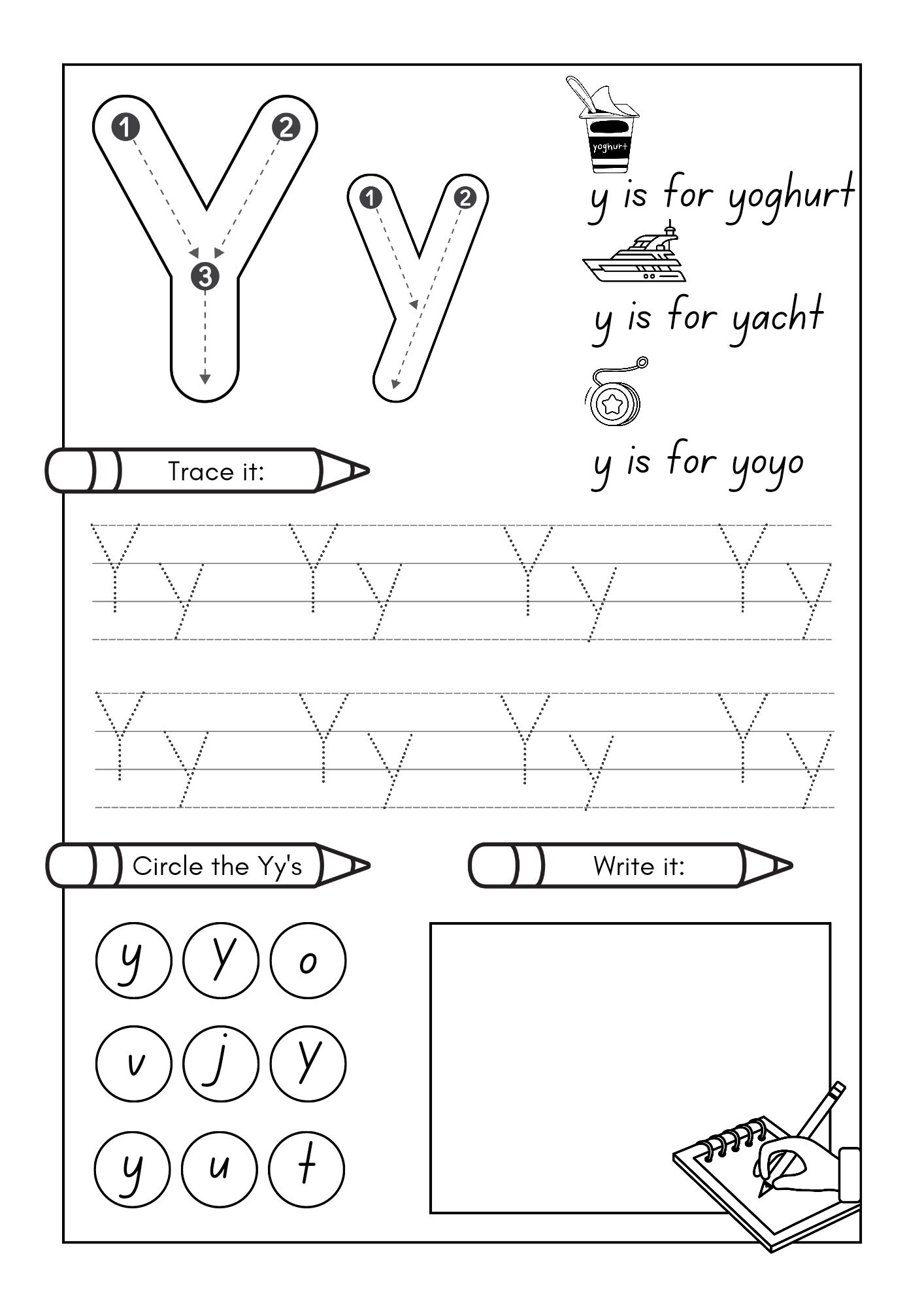 Alphabet Worksheets, Preschool Printables, Kindergarten Learning, ABC ...