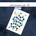 Wolf Reward Chart Printable, Wolves Sticker Chart for Kids Behaviour ...