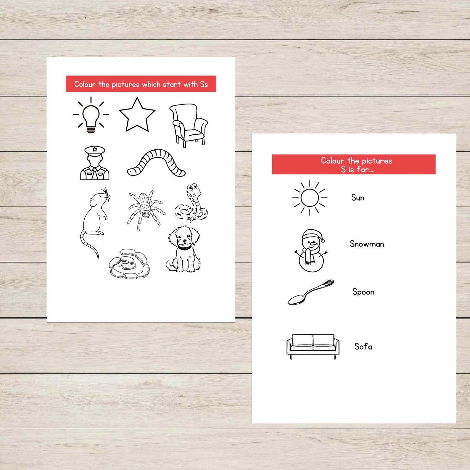 SATPINMD Phonics Phase 2 Worksheets PDF, Set 1 and 2 Letter Sounds ...