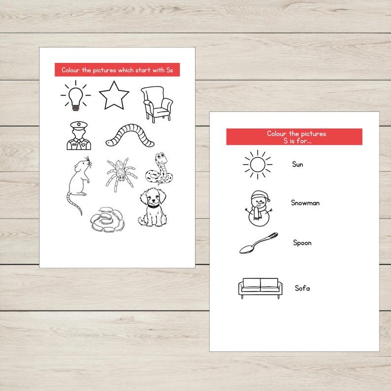 SATPINMD Phonics Phase 2 Worksheets PDF, Set 1 and 2 Letter Sounds ...