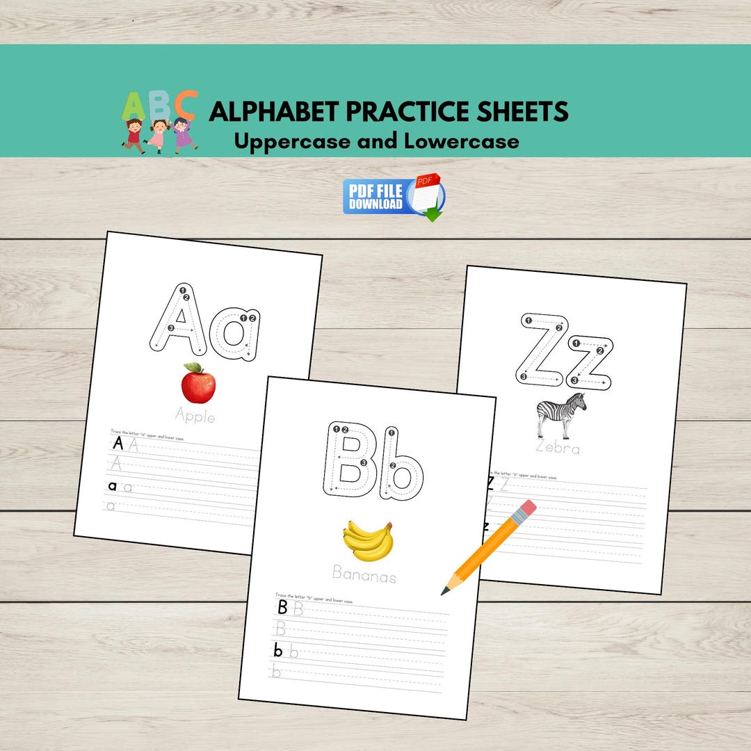 Handwriting Practice Worksheets, Letter Tracing Worksheets ...