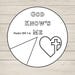 Psalm 139 Bible Craft, God Knows Me Coloring Wheel, Sunday School Craft ...