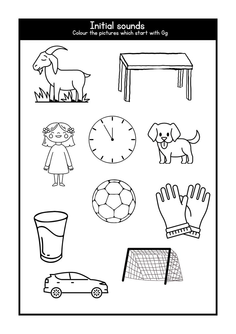 Jolly Phonics Group 3 Activity Sheets, Letter Sounds, Cvc Words ...