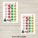 Christmas Reward Chart Printable, Kids Holiday Good Behavior Tracker ...