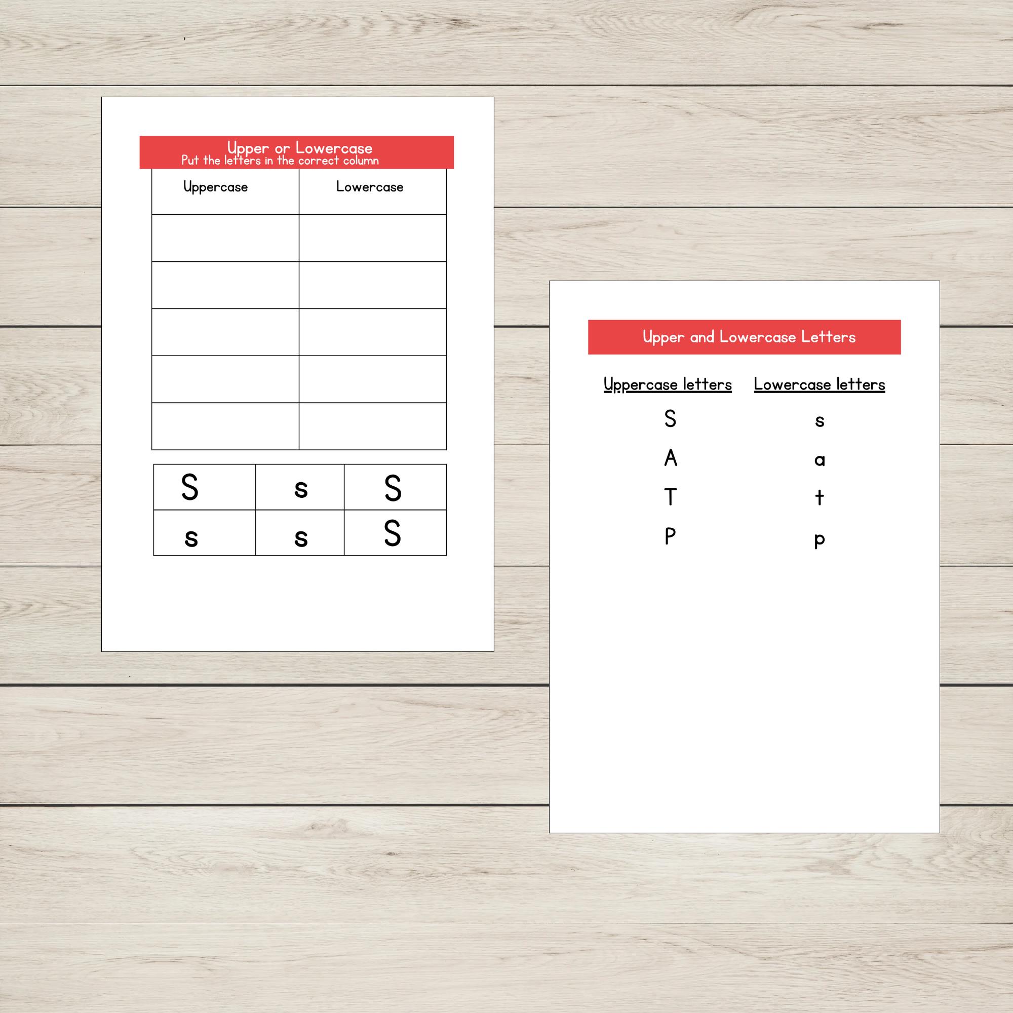 Phonics Worksheets for SATP, Initial Sounds, Handwriting Practice, CVC ...