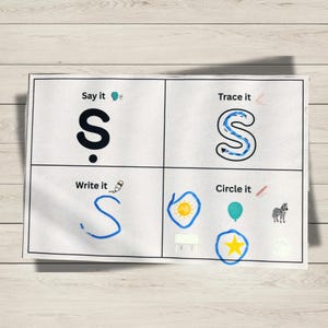 SATPIN Phonics Activity Boards Printable, Group 1 Letter Sound Cards ...
