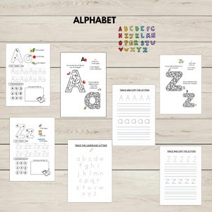 Ultimate Preschool Kindergarten Learning Bundle, Math Worksheets ...
