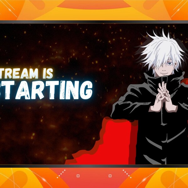 Jujutsu Kaisen Twitch Overlay - Etsy UK