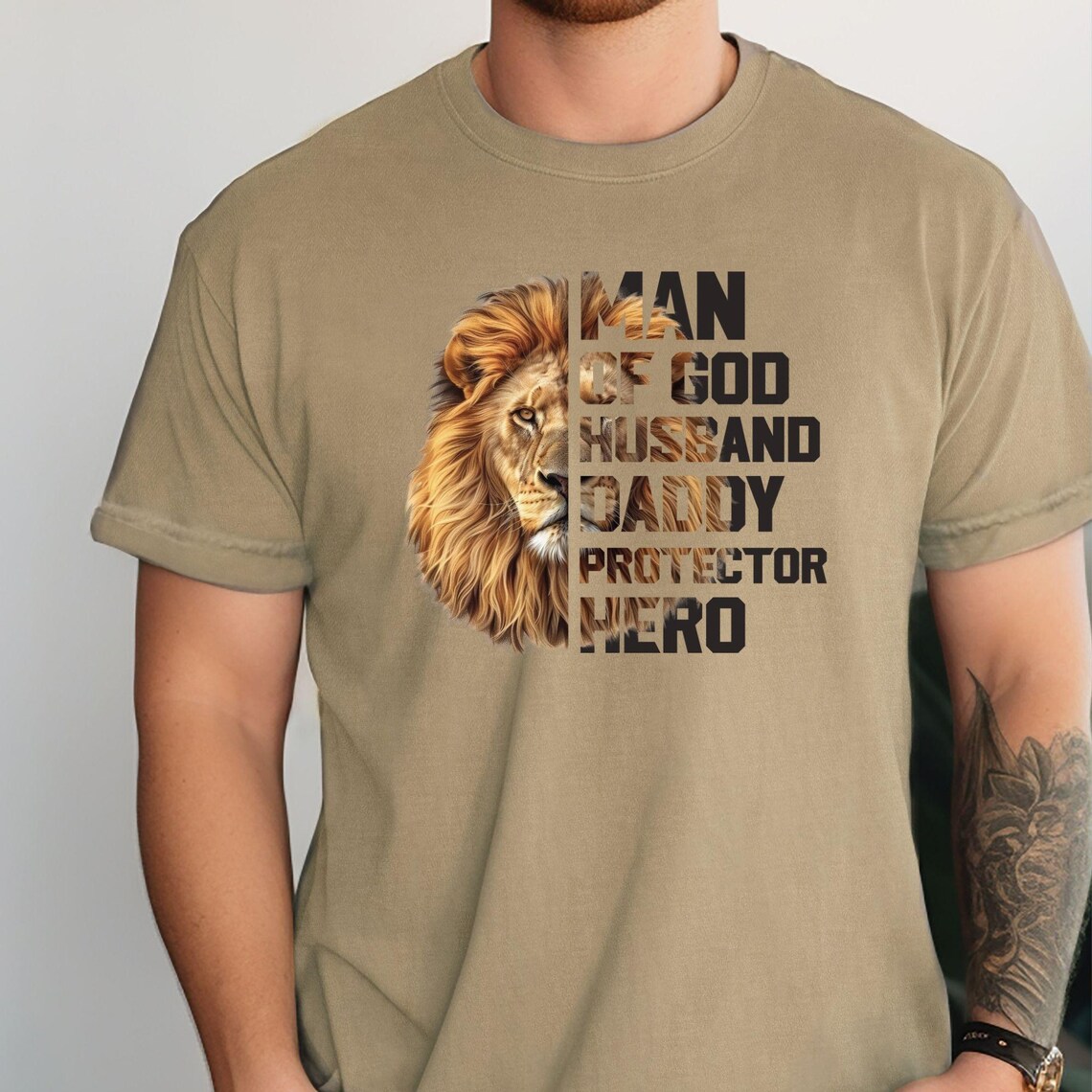 Fathers Day PNG, Christian Man of God Graphic, Hero Dad, Daddy, Papa ...